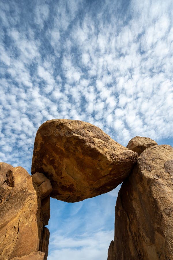 Big Balanced Rock stock photo. Image of rock, formation - 1597490