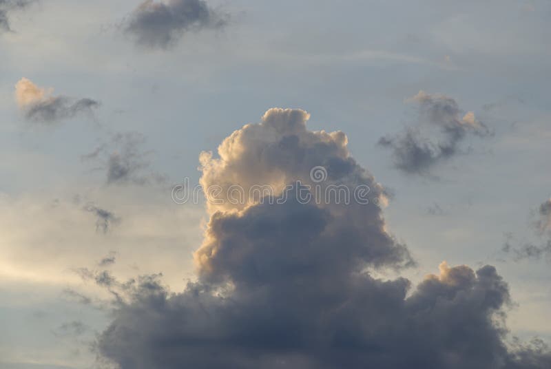 Clouds Stratocumulus Castellanus - High Mountain Stock Photo - Image of ...