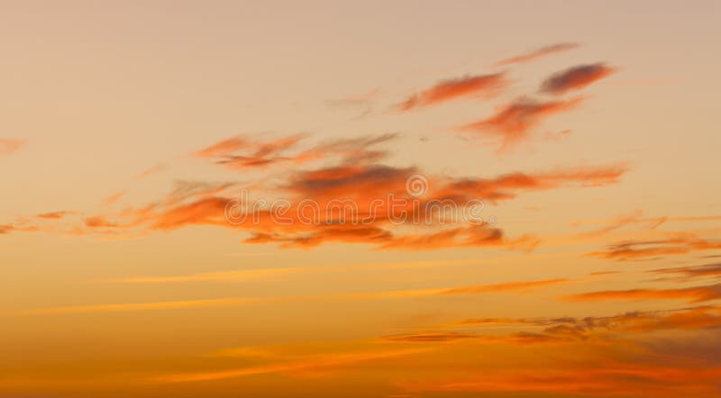 Clouds during sunset stock photo. Image of sunset, auroral - 174178430