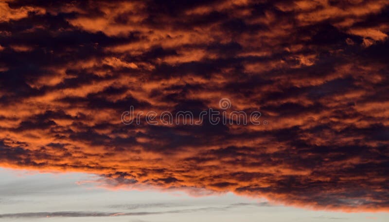 Clouds at sunset stock photo. Image of empty, cloudy - 288033152