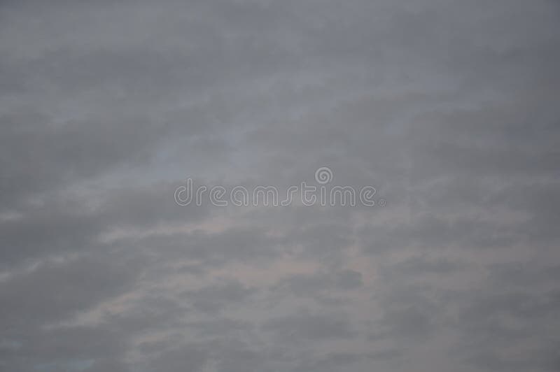 Clouds at Sunset before Thunder and Rain Stock Photo - Image of natural ...