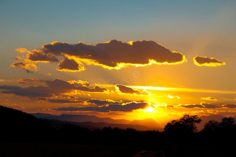 Clouds up country stock image. Image of interior, clouds - 34441491