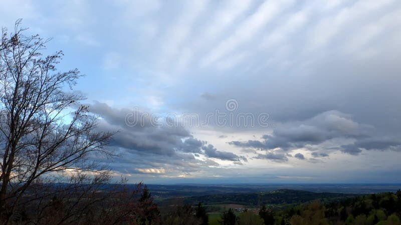 Clouds Video of White Clouds Moving in the Blue Sky Background Creating ...