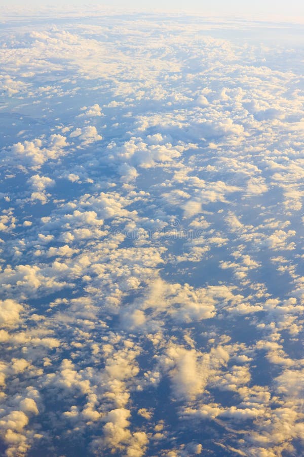 Clouds - view from plane stock image. Image of cloud - 240340959