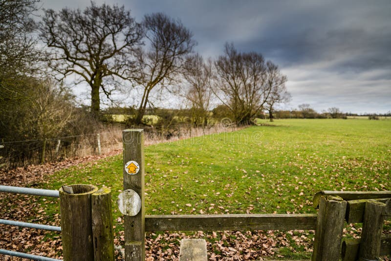 English Countryside Stile stock image. Image of lush - 19379245
