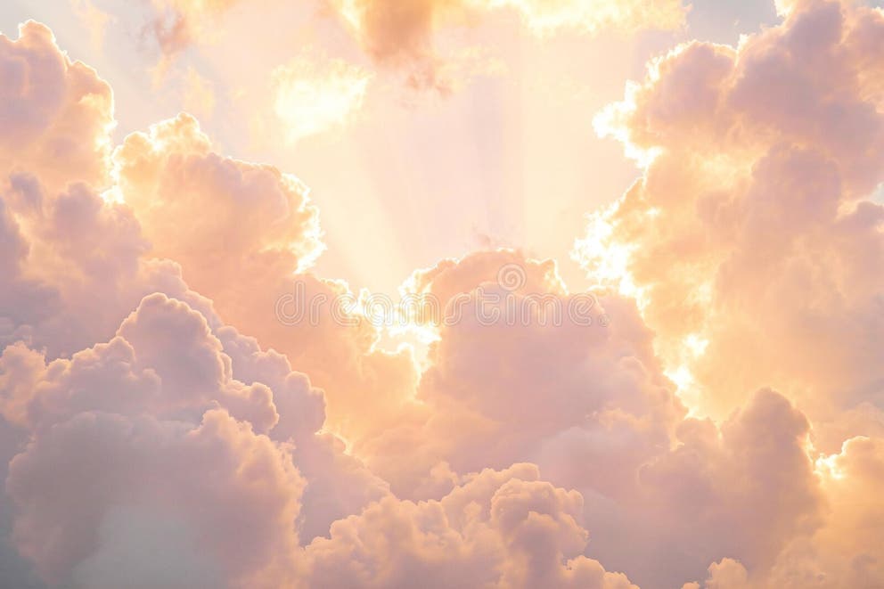 Cloudscape Has Been Developing in Gorgeous Form, the Sky is Filled with Beautiful Clouds Stock ...