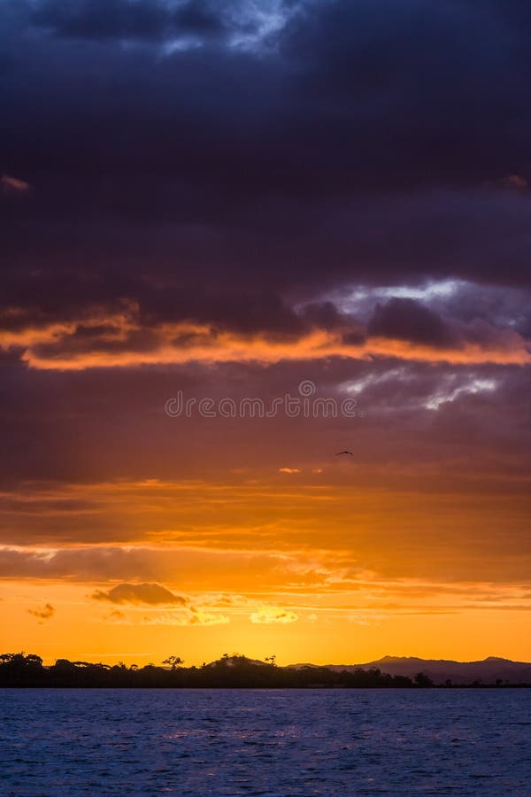 Cloudscape at sunset stock image. Image of idyllic, landmark - 35303127