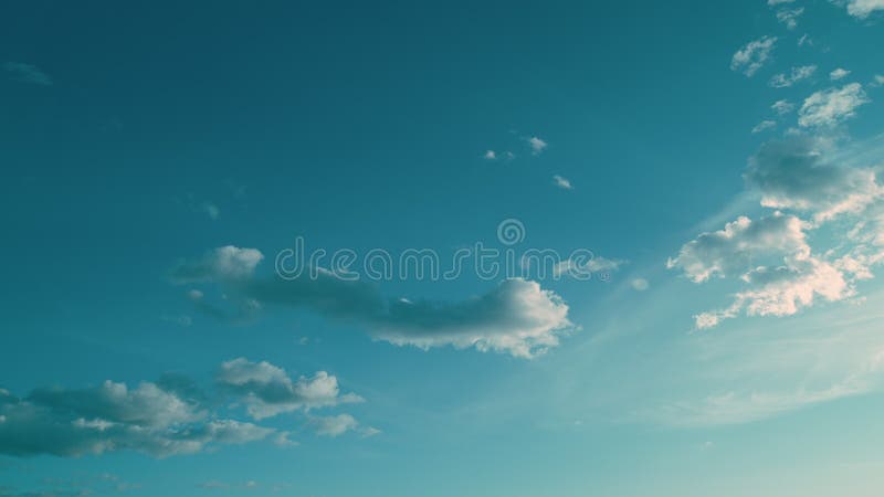 Layers of Different Cloud Types with Blue Skies Cloudscape Background ...