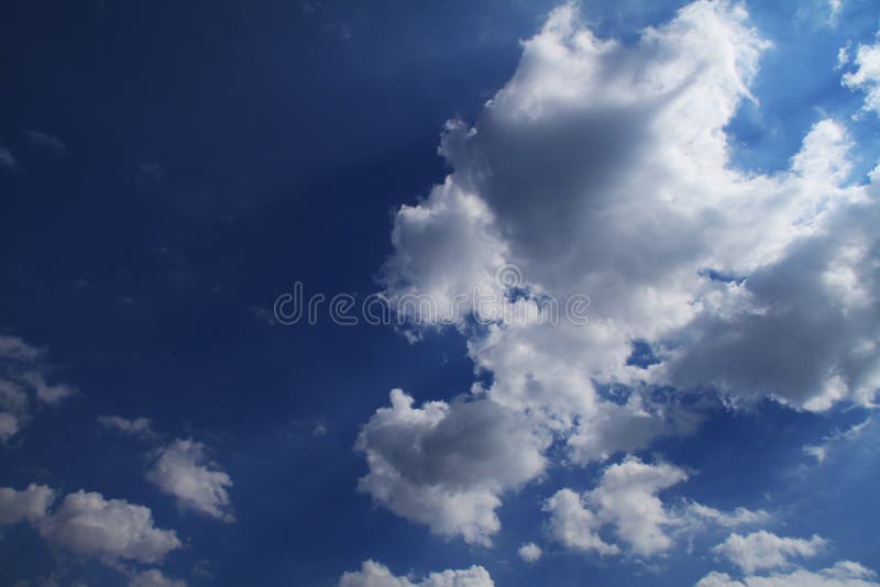 Cloudy blue clear sky stock photo. Image of textured - 170996576
