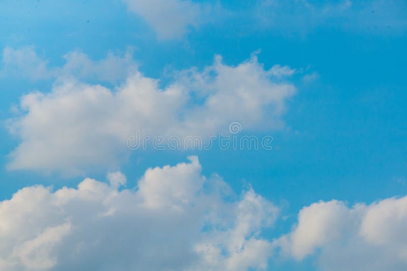 Cloudy blue sky stock image. Image of blend, copy, cloudscape - 95266749