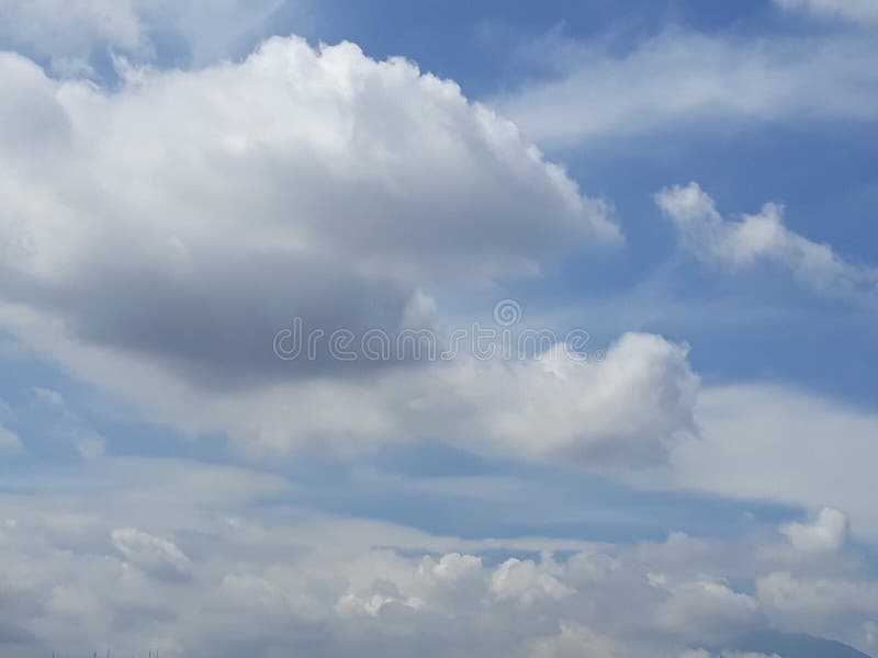 Cloudy bright sky photo stock image. Image of landscape - 258380625