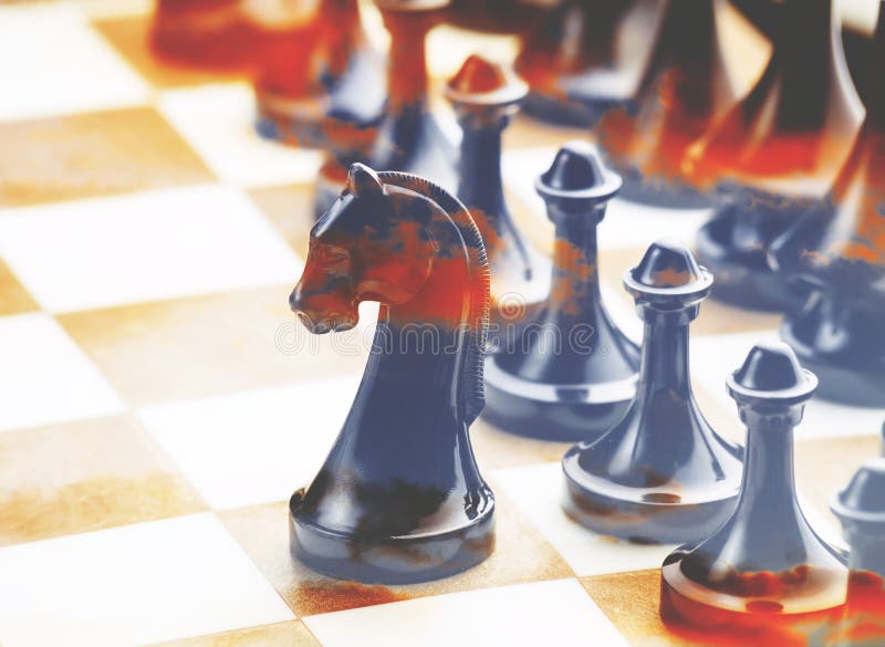 Wallpaper Chess on the Red Background Stock Photo - Image of paper ...