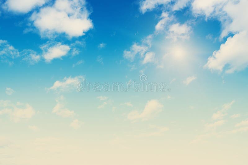 Cloudy clear beautiful sky stock image. Image of atmosphere - 93795013