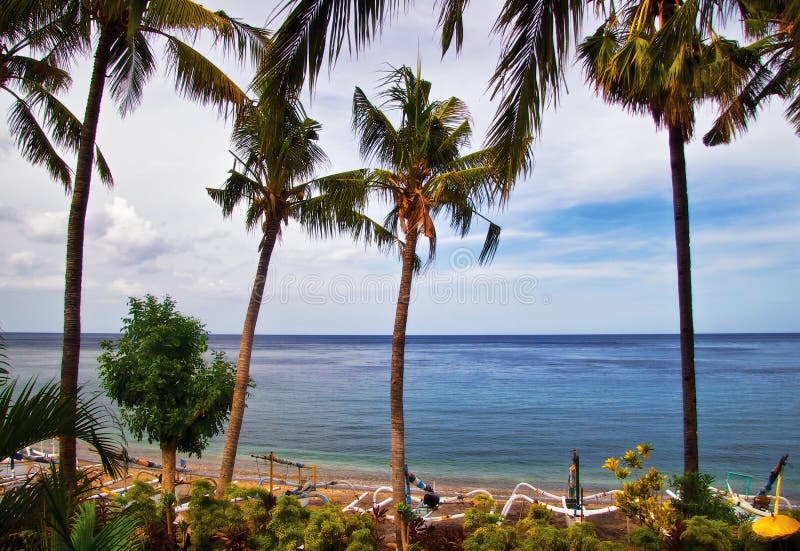 The Girl With An Oar In An Inflatable Boat Stock Image - Image of fresh ...