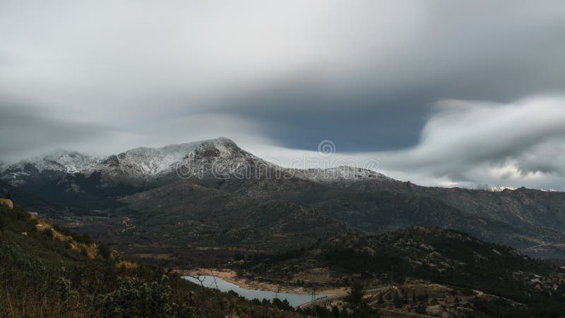 Cloudy day stock image. Image of lake, horizontal, beautiful - 145318823