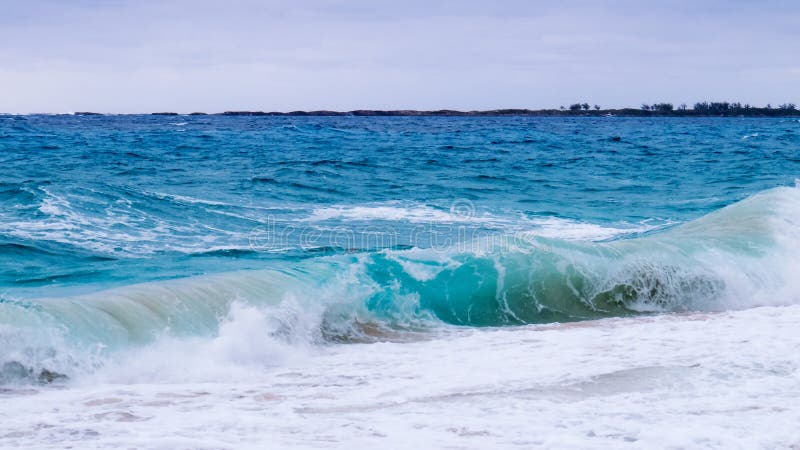 Cloudy Day Over the Atlantic Ocean Stock Photo - Image of coast ...