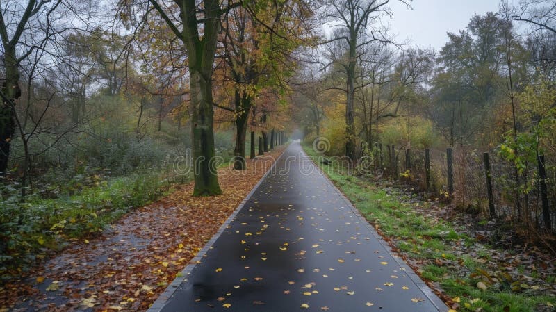 On a Cloudy Day the Solar Powered Bicycle Path Still Shines Bright ...