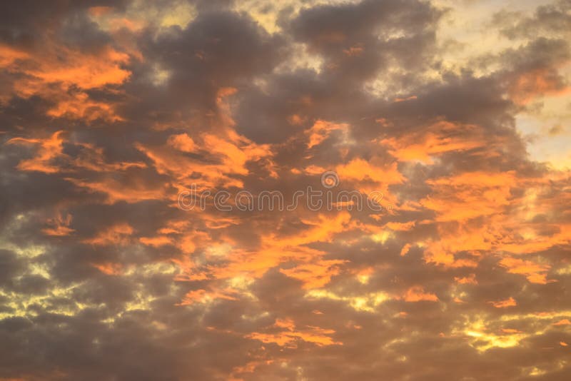 Cloudy Evening Pink Sky stock photo. Image of evening - 147340342