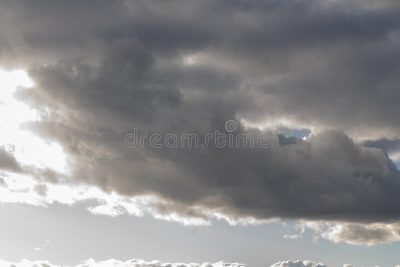 Cloudy heavy dark sky stock image. Image of fall, design - 180096667