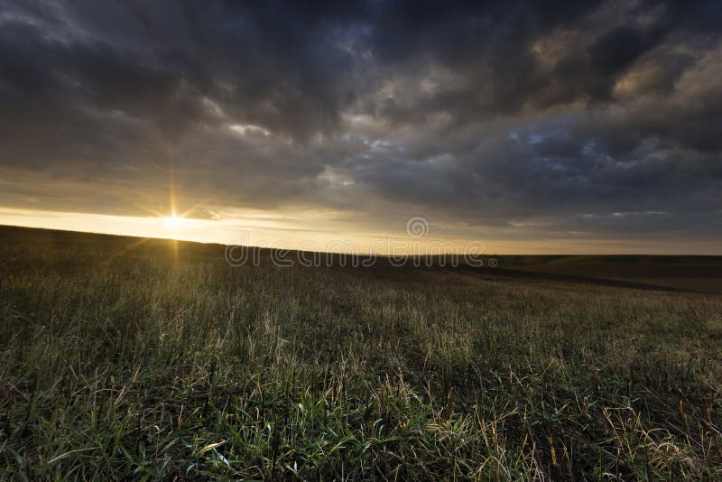 Cloudy Morning Outdoor stock photo. Image of earth, morning - 70479868