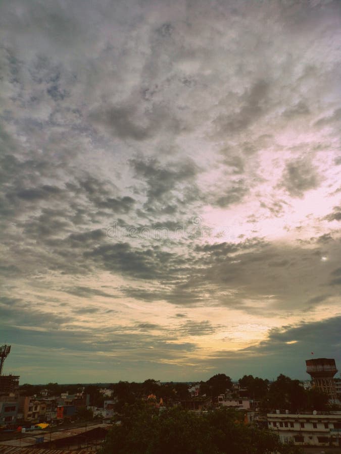 Cloudy Sky Aesthetic Good Photography Stock Image - Image of cloudy ...