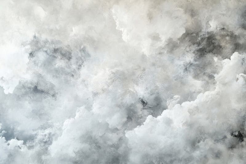 Cloudy Sky Background in Neutral Colors Creating a Moody and ...