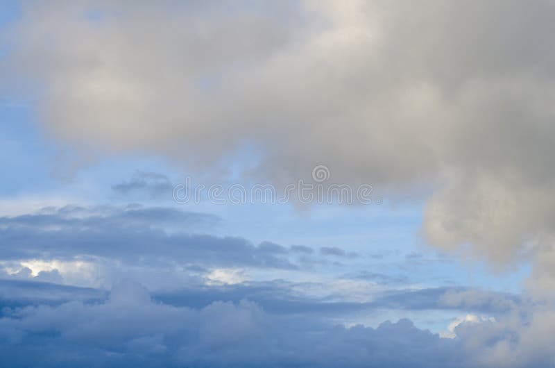 Cloudy Sky Texture Background Stock Image - Image of meteorology ...