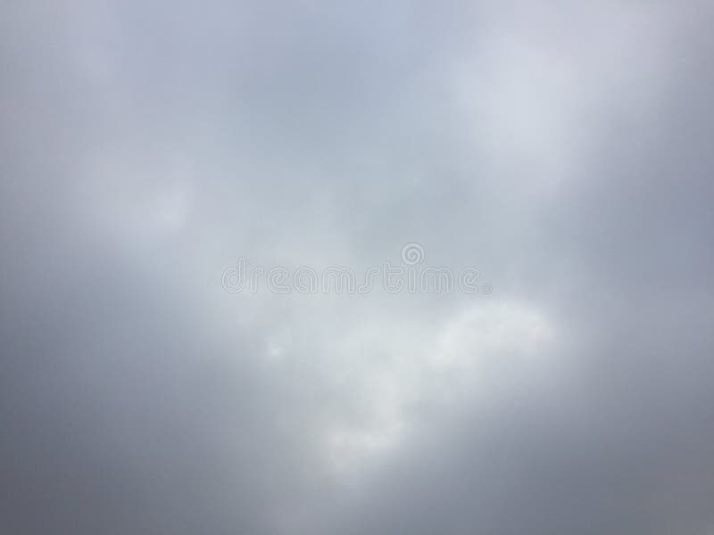 Cloudy Sky on a Bad Weather Day without Sun in the Sky Stock Image ...