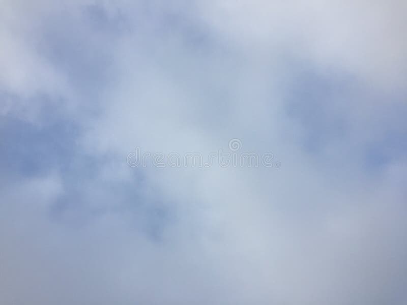 Cloudy Sky on a Bad Weather Day without Sun in the Sky Stock Image ...