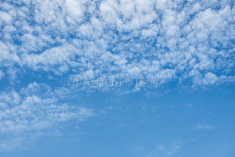 Cloudy Sky and Blue Clear Sky Clouds Background Stock Image - Image of ...
