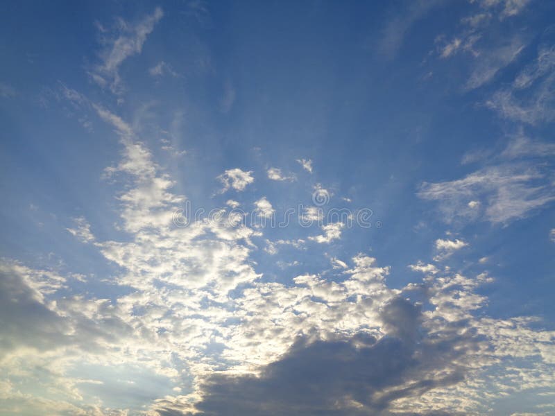 Cloudy sky stock photo. Image of poster, scene, clouds - 129626206