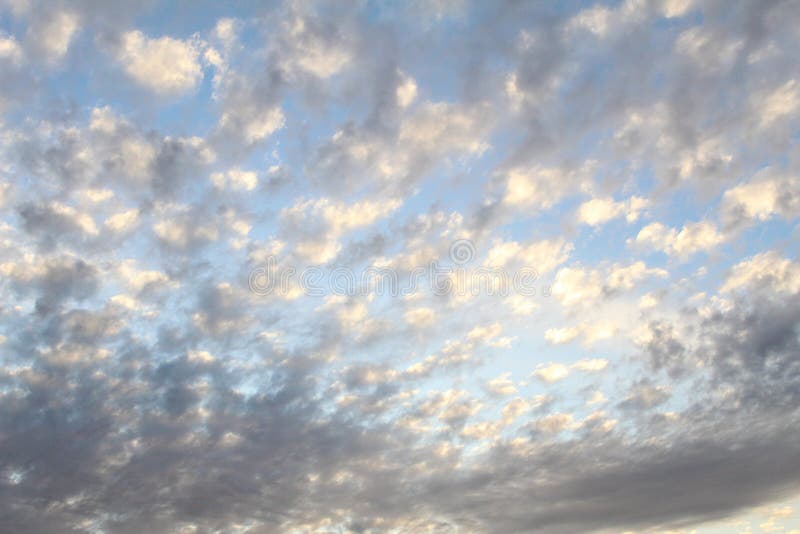 Cloudy Sky Color Texture Skyscape Stock Photo - Image of horizon ...