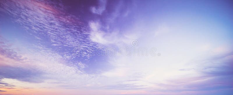 Cloudy Sky Colorful Background Stock Photo - Image of ultramarine ...