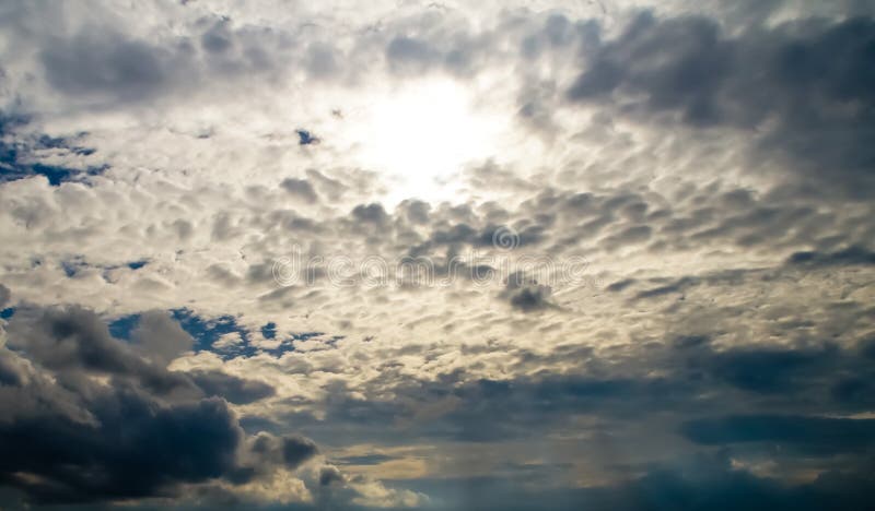 Cloudy sky stock photo. Image of blue, ethereal, cloud - 51776810