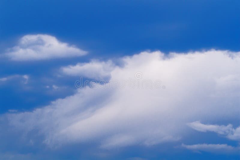 Cloudy Sky with Dark Blue. Weather Changes and Impact on People S Mood ...