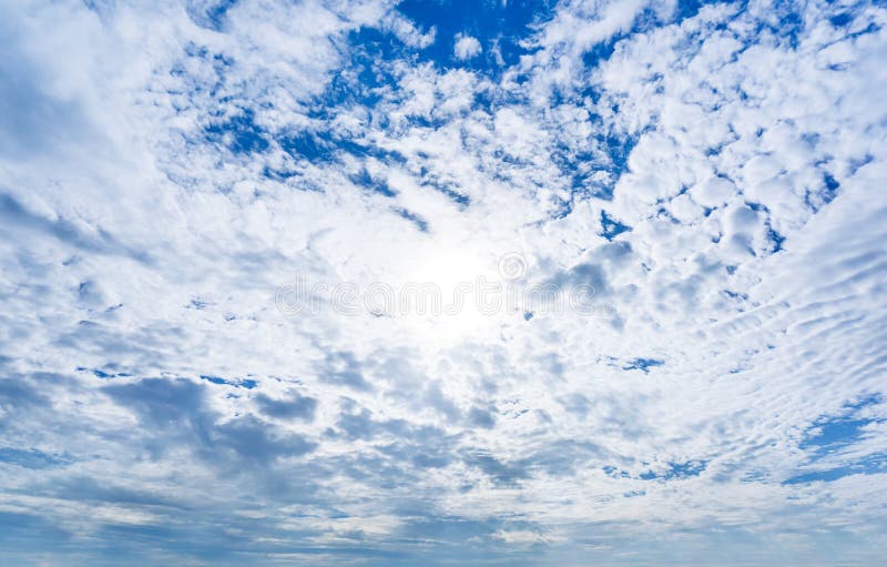 Cloudy Sky Day Time Nature Background Stock Photo - Image of open ...