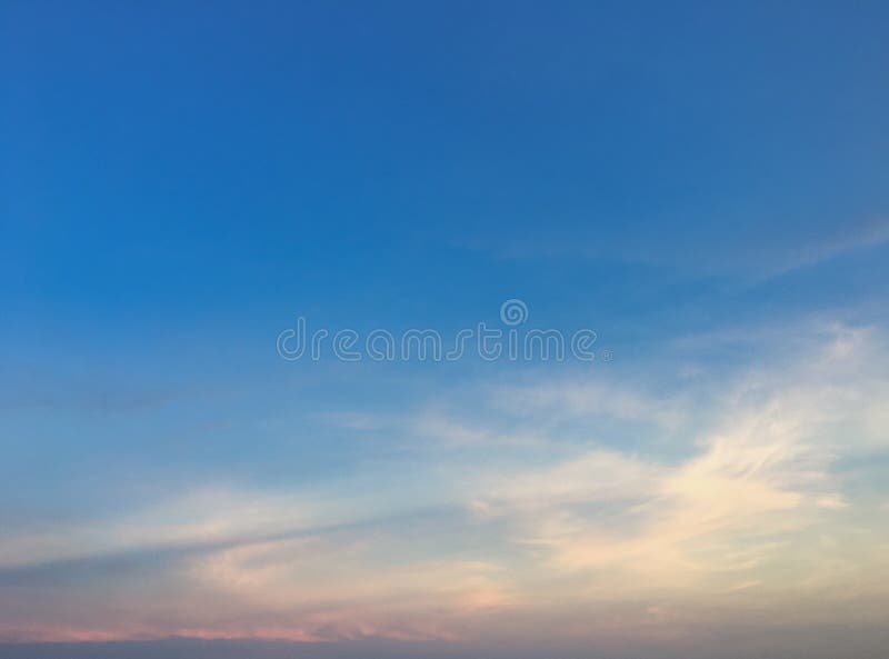 Cloudy sky in evening stock photo. Image of weather - 115154106