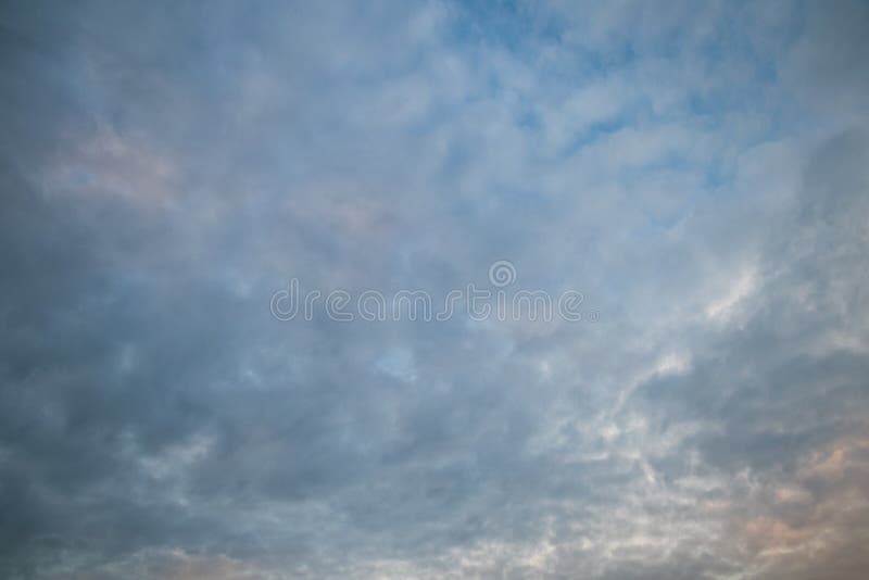 Cloudy sky in evening stock photo. Image of weather - 115154106