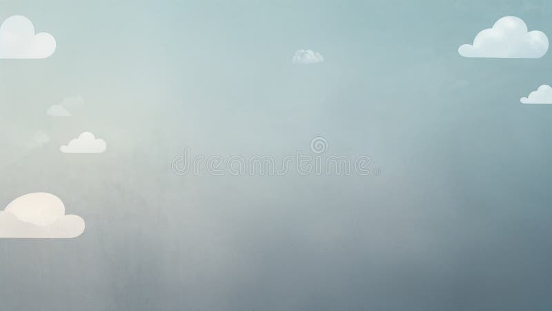 Cloudy Sky with a Few Clouds in the Background Stock Image - Image of ...