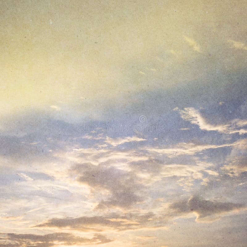 Cloudy Sky Grunge Texture Background Stock Photo - Image of texture ...
