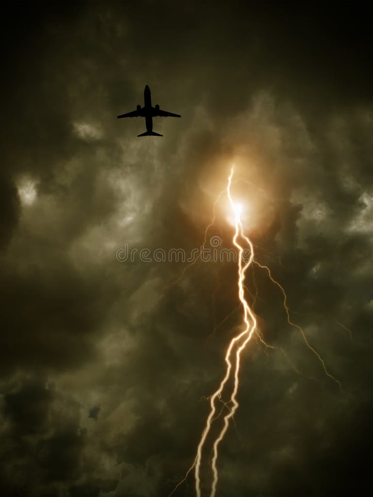 475 Lightning Plane Storm Stock Photos - Free & Royalty-Free Stock ...