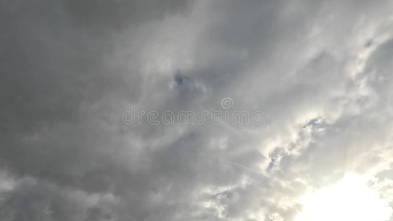 Cloudy Sky with Moving Clouds Stock Video - Video of time, clouds ...