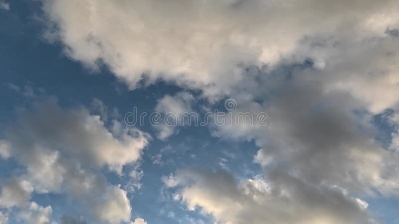 Cloudy Sky with Moving Clouds Stock Footage - Video of nature, heaven ...