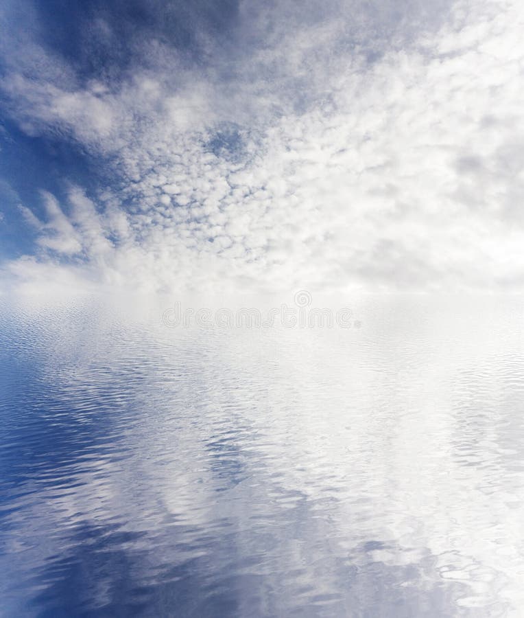 Cloudy sky and ocean stock photo. Image of water, ocean - 6302904