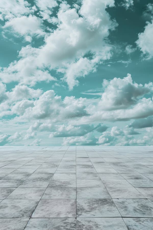 Cloudy Sky Over Empty Courtyard Stock Photos - Free & Royalty-Free ...