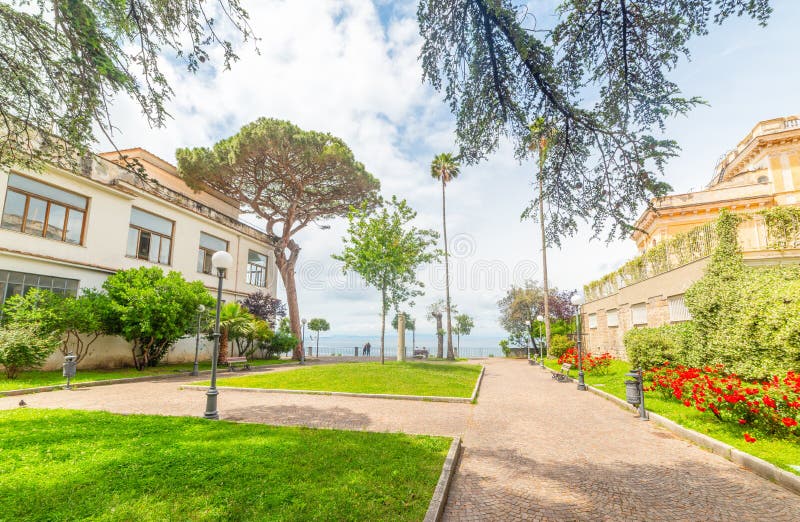 Sorrento Villa Comunale Stock Photos - Free & Royalty-Free Stock Photos ...