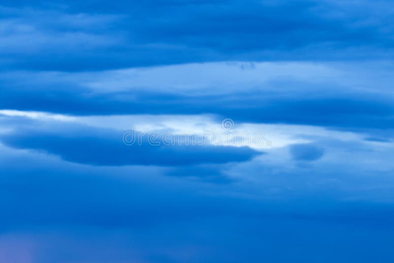 Cloudy sky before a rain stock image. Image of rain - 284741147