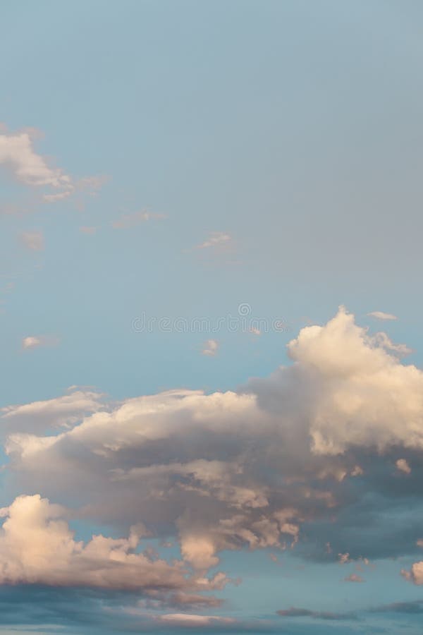 Cloudy sky in springtime stock photo. Image of cloud - 184503638
