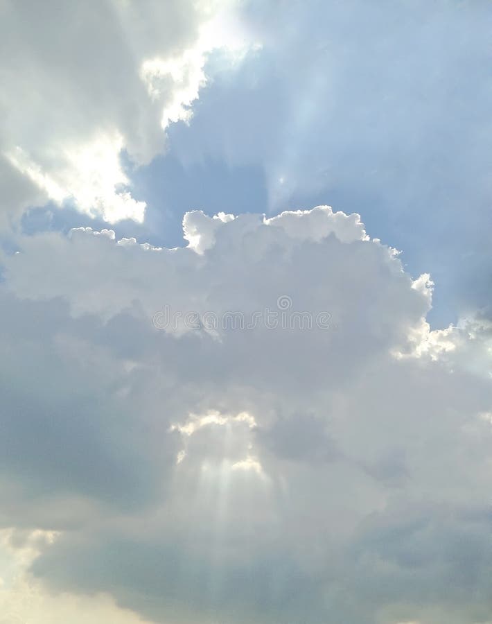 Cloudy sky on sunrise stock photo. Image of sunshine - 68247514