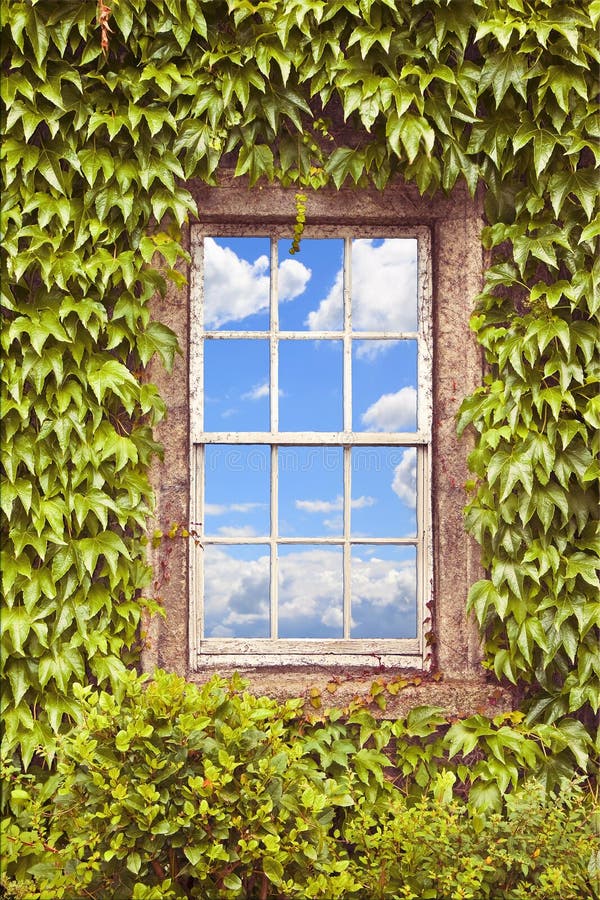 Cloudy Sky View from the Window - Freedom Concept Image Stock Image ...